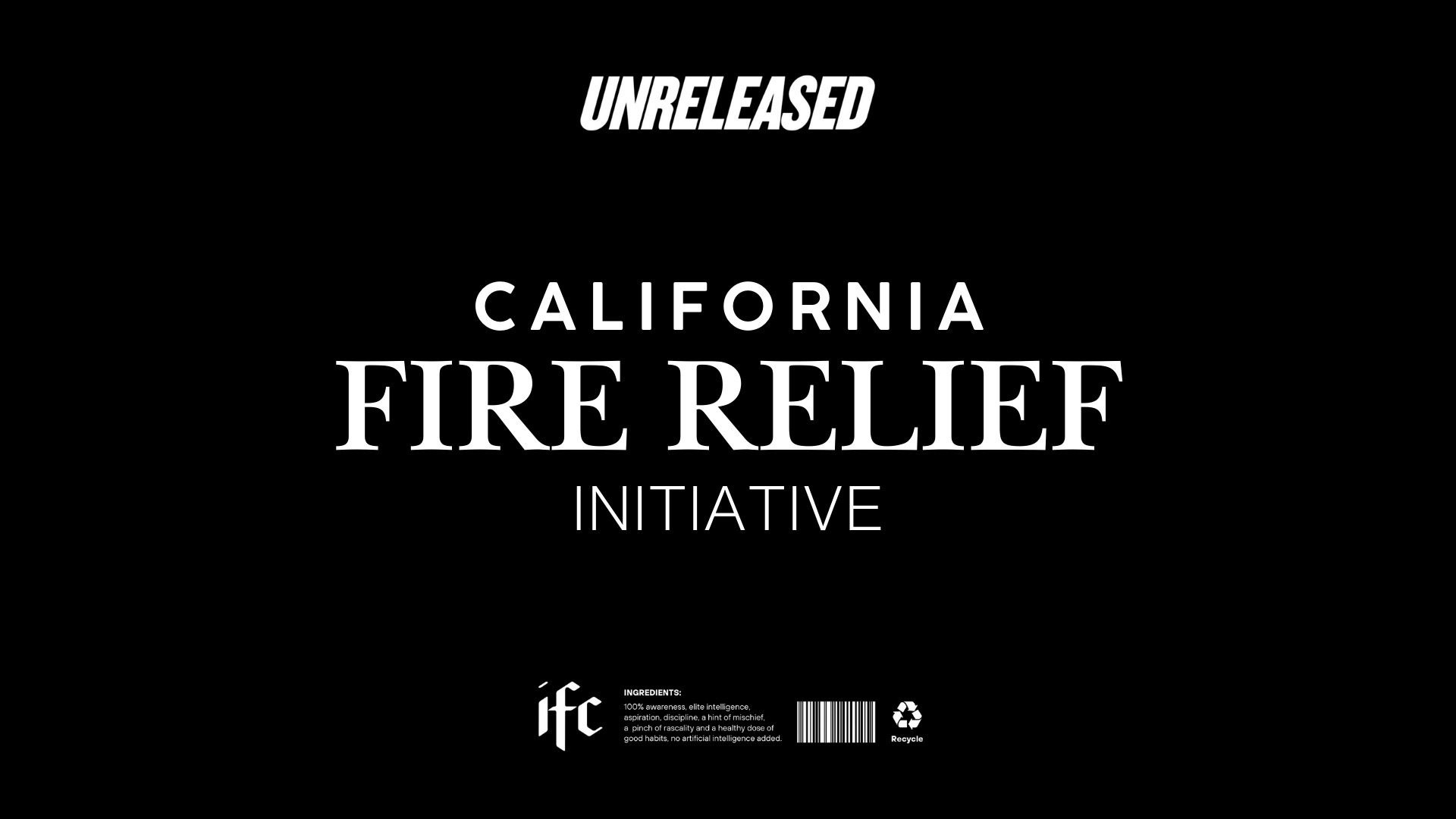 California Fire Relief
